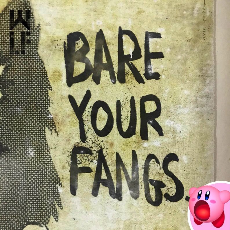 WOLVES FLYER W.L.F The Last of Us Part II high quality - Etsy México