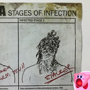 STAGES of INFECTION Cordyceps Flyer, the Last of Us, High Quality ...