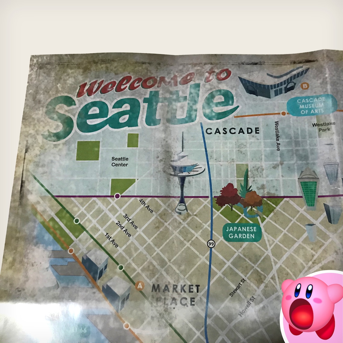 Ellie's SEATTLE MAP the Last of Us Part II High Quality - Etsy