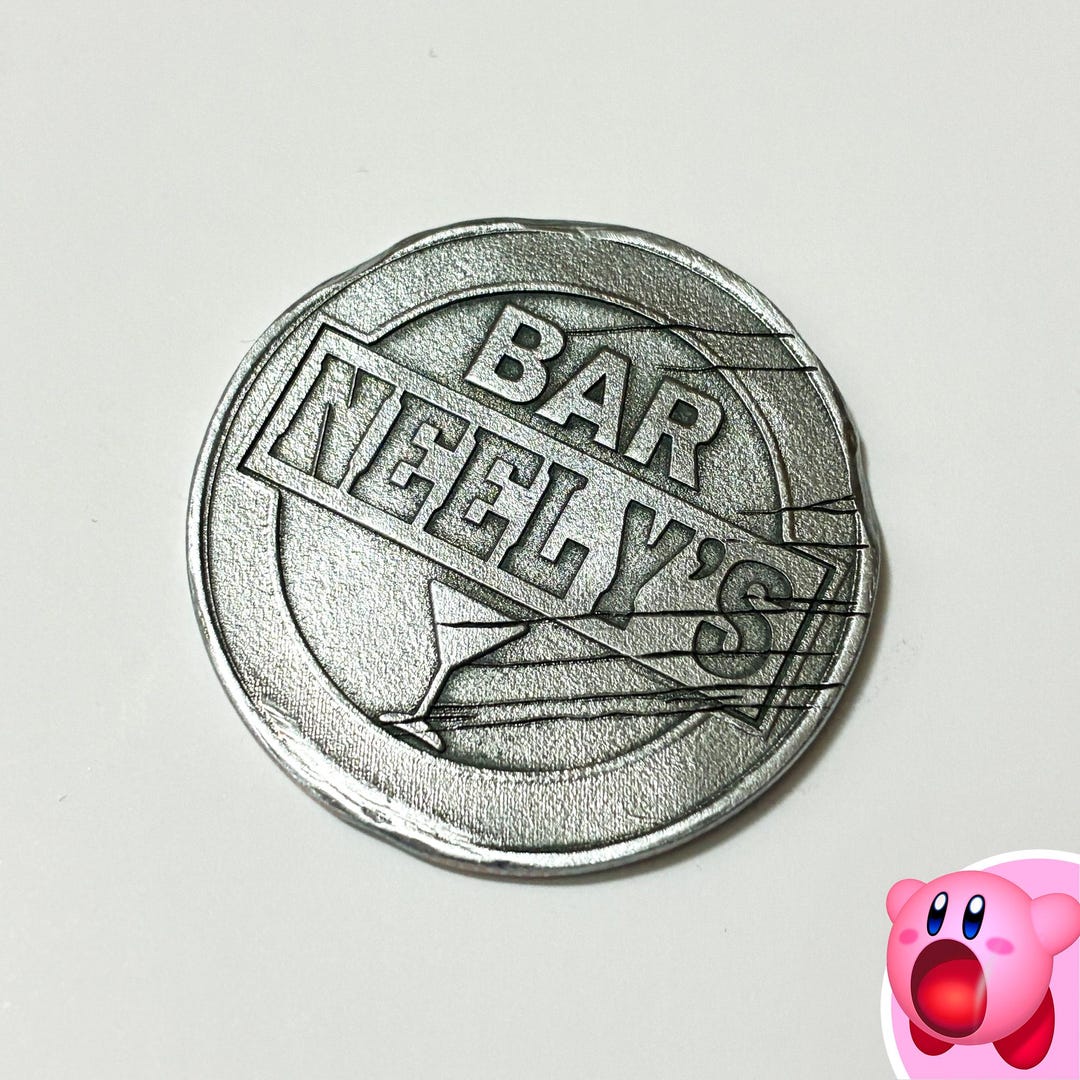 BAR NEELY'S COIN, Silent Hill 2 Remake, Fanmade - Etsy