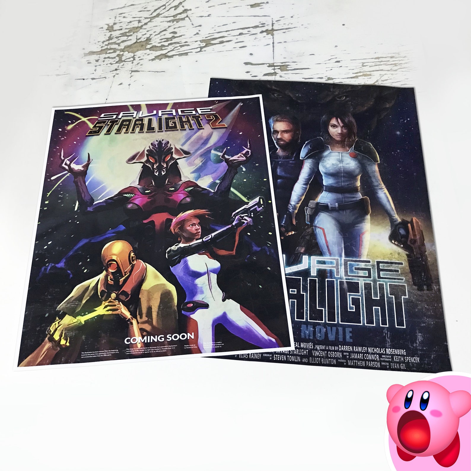 Two SAVAGE STARLIGHT POSTERS From the Last of Us / Uncharted 4 - Etsy