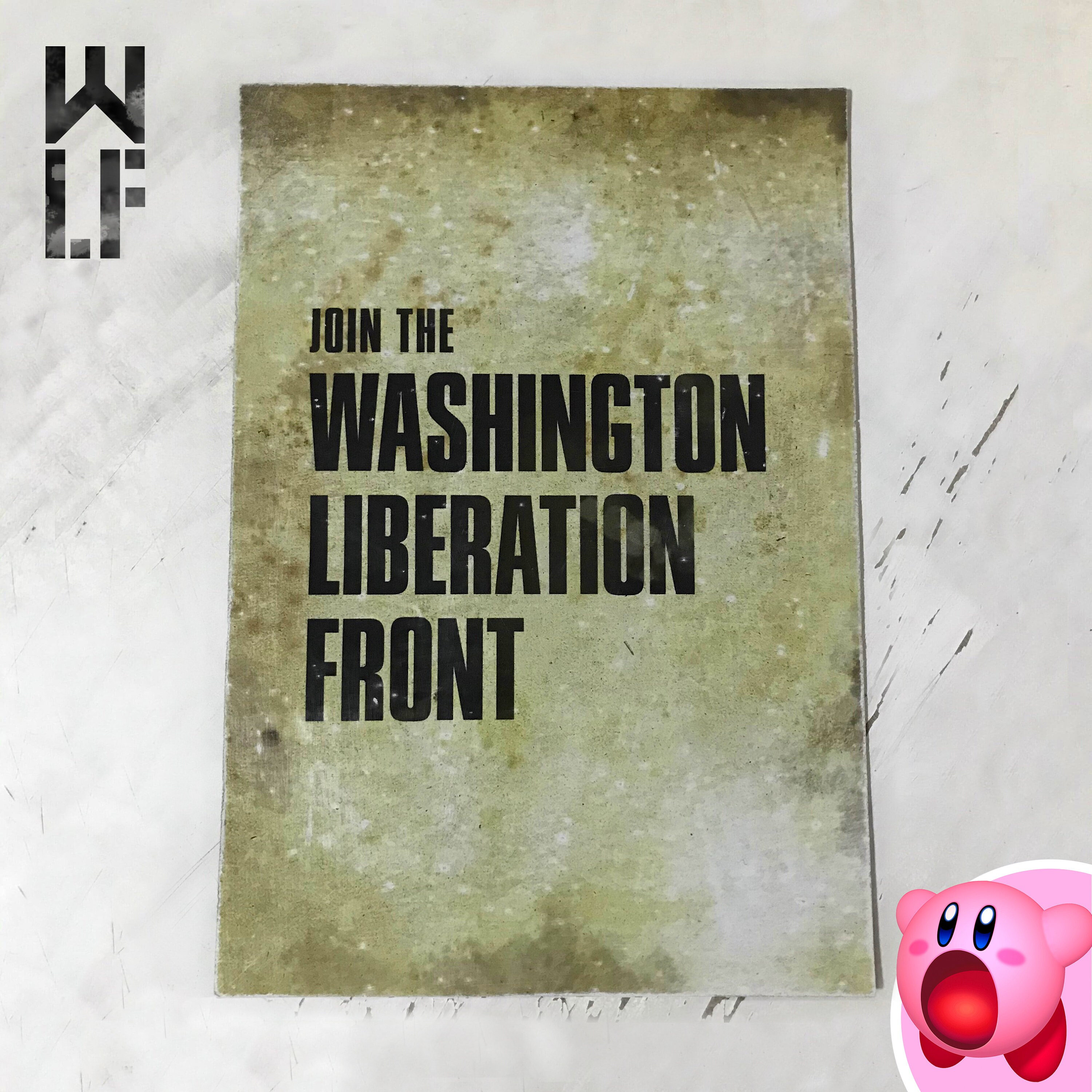 WOLVES FLYER W.L.F the Last of Us Part II, Fanmade - Etsy