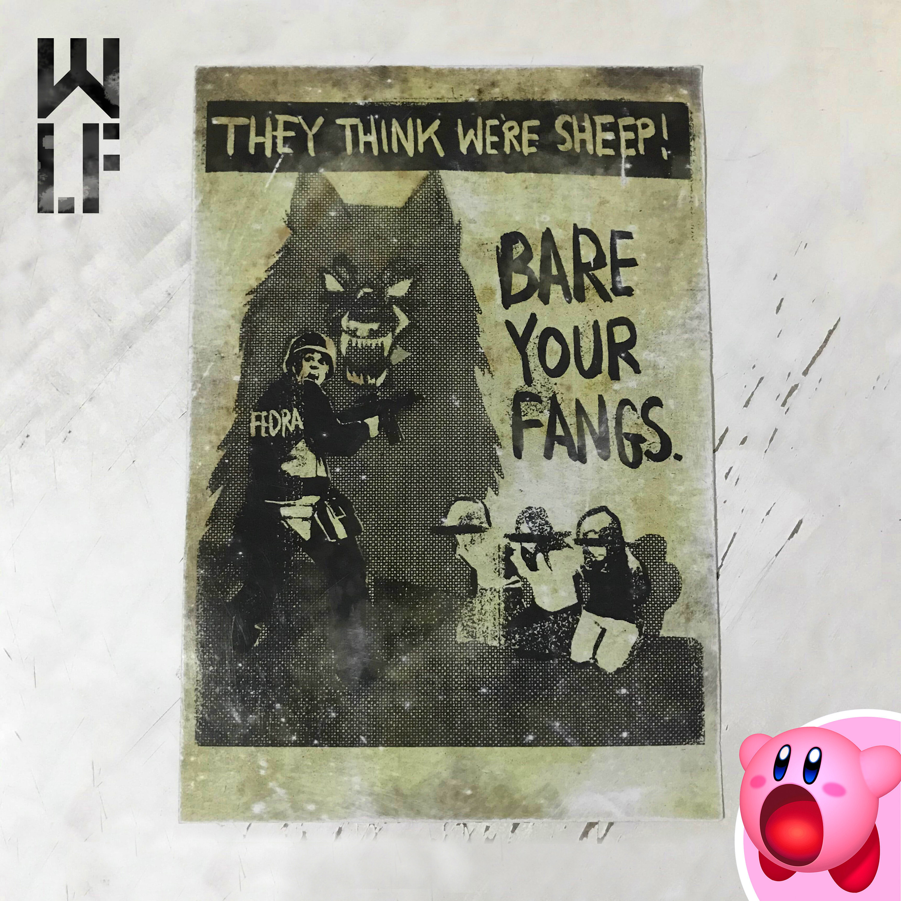 WOLVES FLYER W.L.F The Last of Us Part II high quality - Etsy México