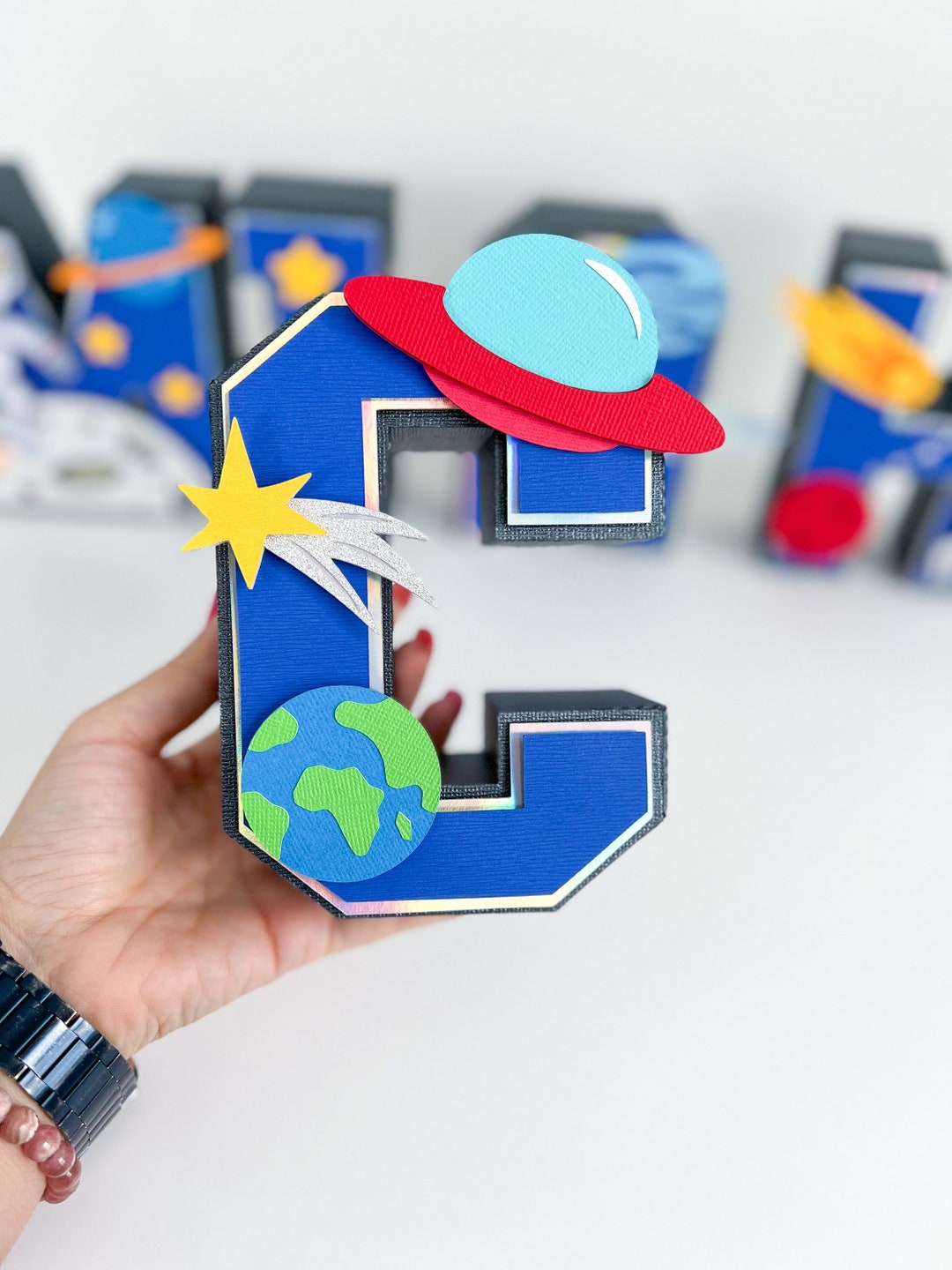 3D Letters, Custom 3D Letters, 3D Name Letters, Kids Room Decor Letters ...