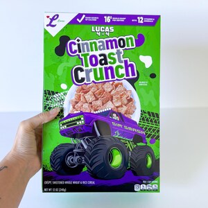 Custom Cereal Box, Cereal Box, Personalized Cereal Box, Gift Ideas ...