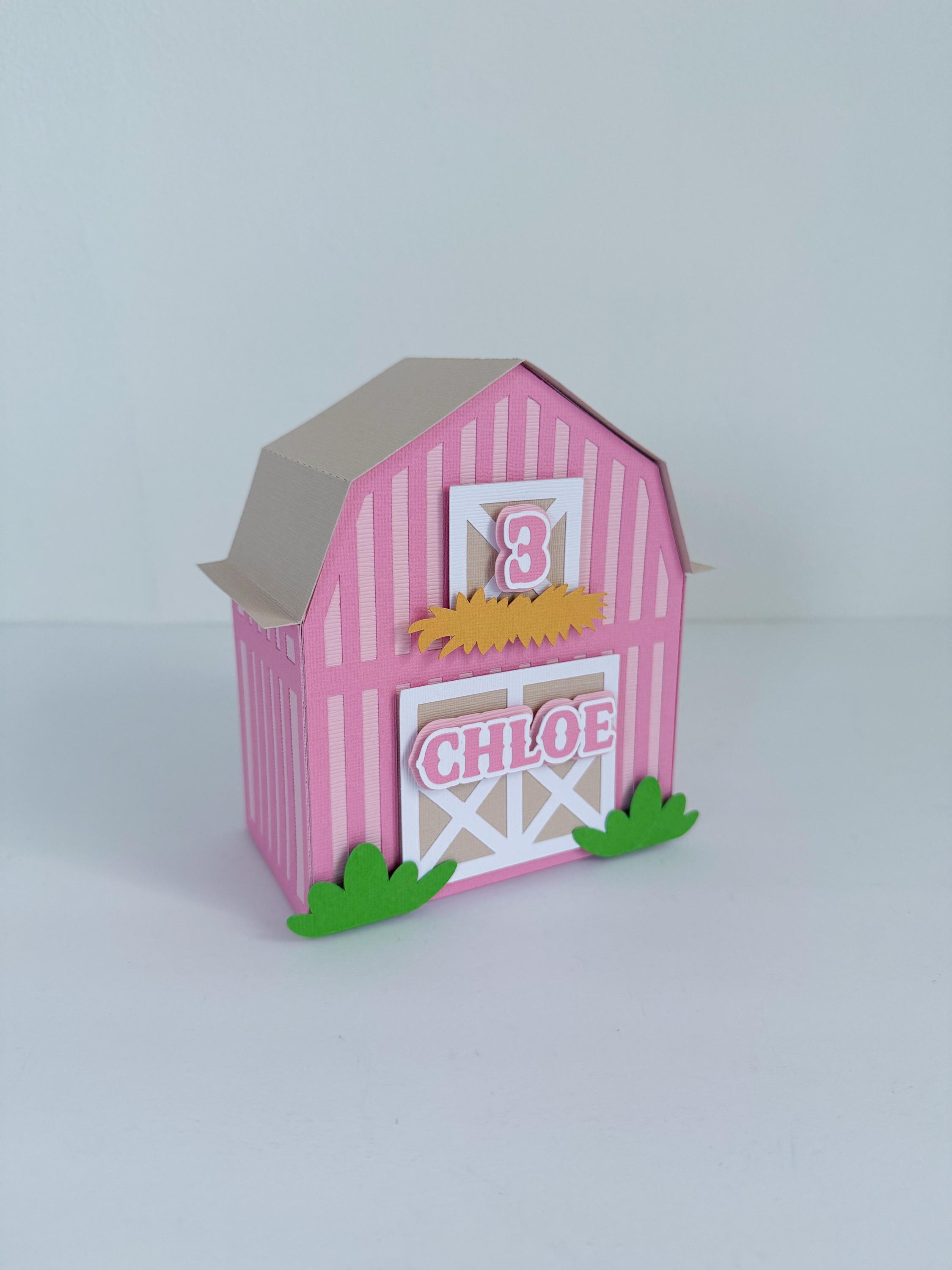 Farm Party, Farm Favor Boxes, Barn Boxes, Barn Favor Box, Pastel Farm ...