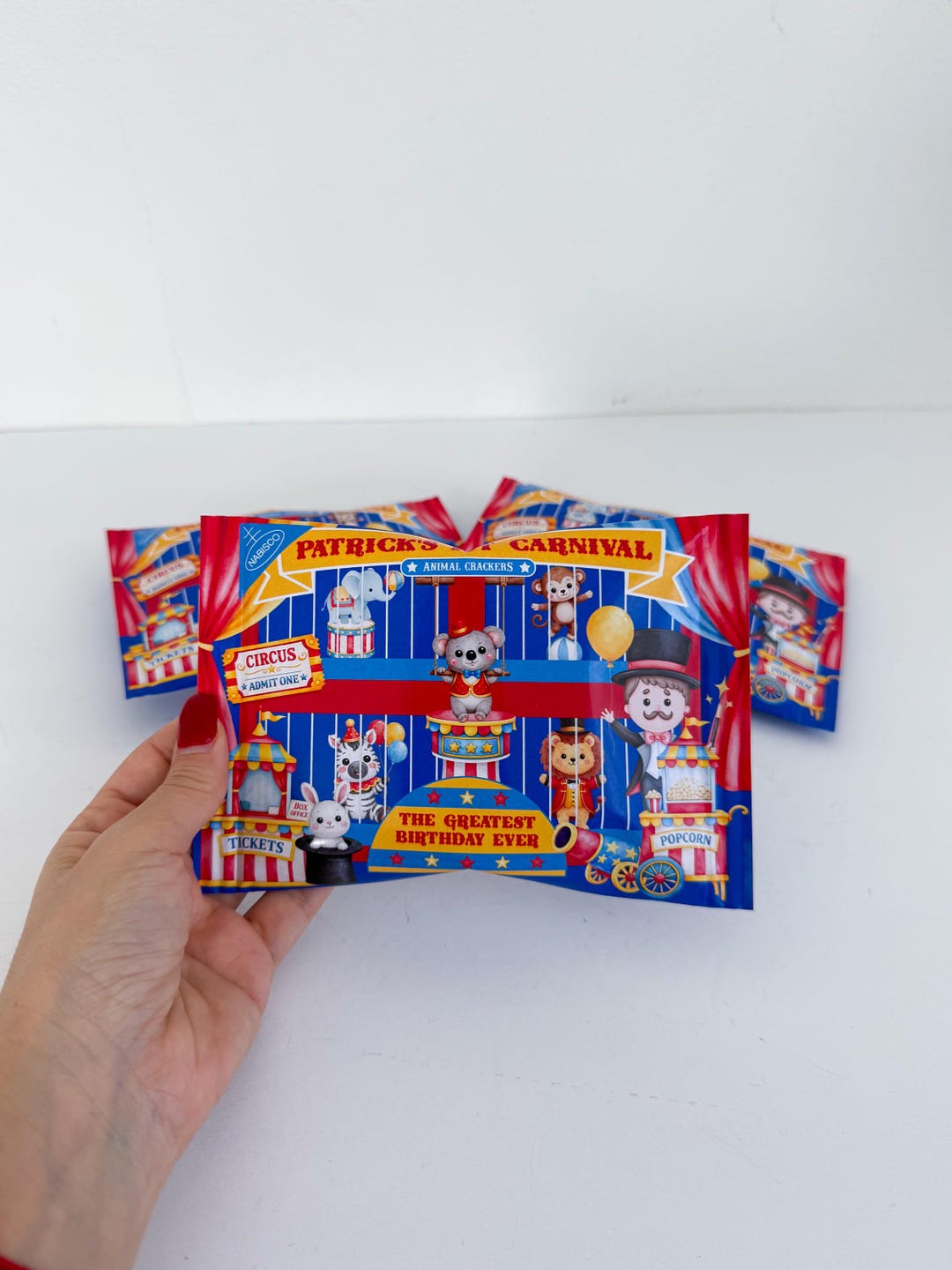 Animal Cookies, Animal Crackers, Custom Cookies Bag, Animal Crackers ...