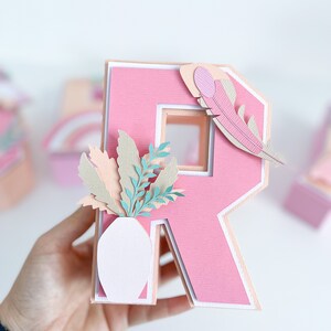 3D Letters, Custom 3D Letters, 3D Name Letters, Kids Room Decor Letters ...