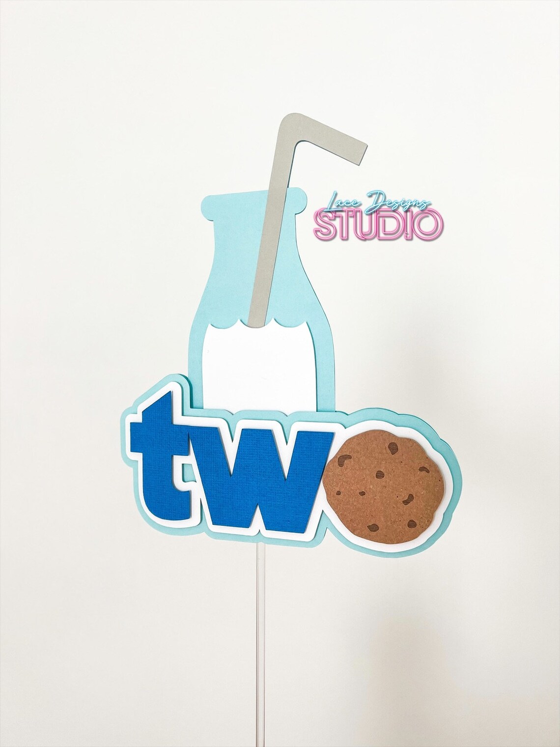 Milk & Cookies Cake Topper, Milk and Cookies, First Birthday, Cookie ...