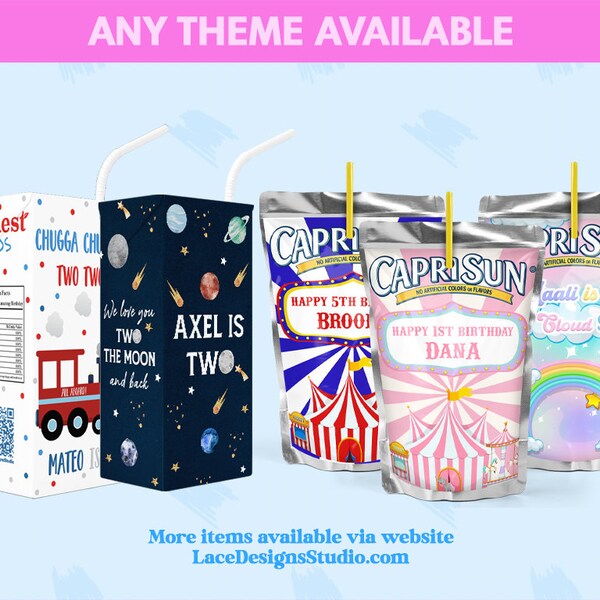 Juice Box Wrapper - Etsy