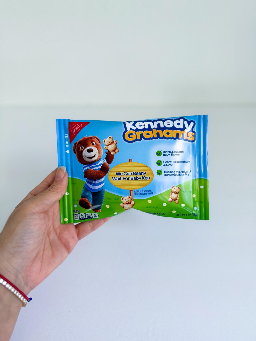 Custom Graham Crackers, Teddy Bear Crackers, Baby Shower Cookies ...