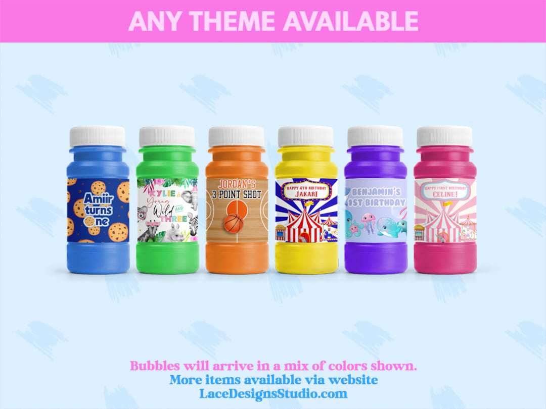 Custom Bubbles Cookies Bubbles Milk and Cookies Custom - Etsy