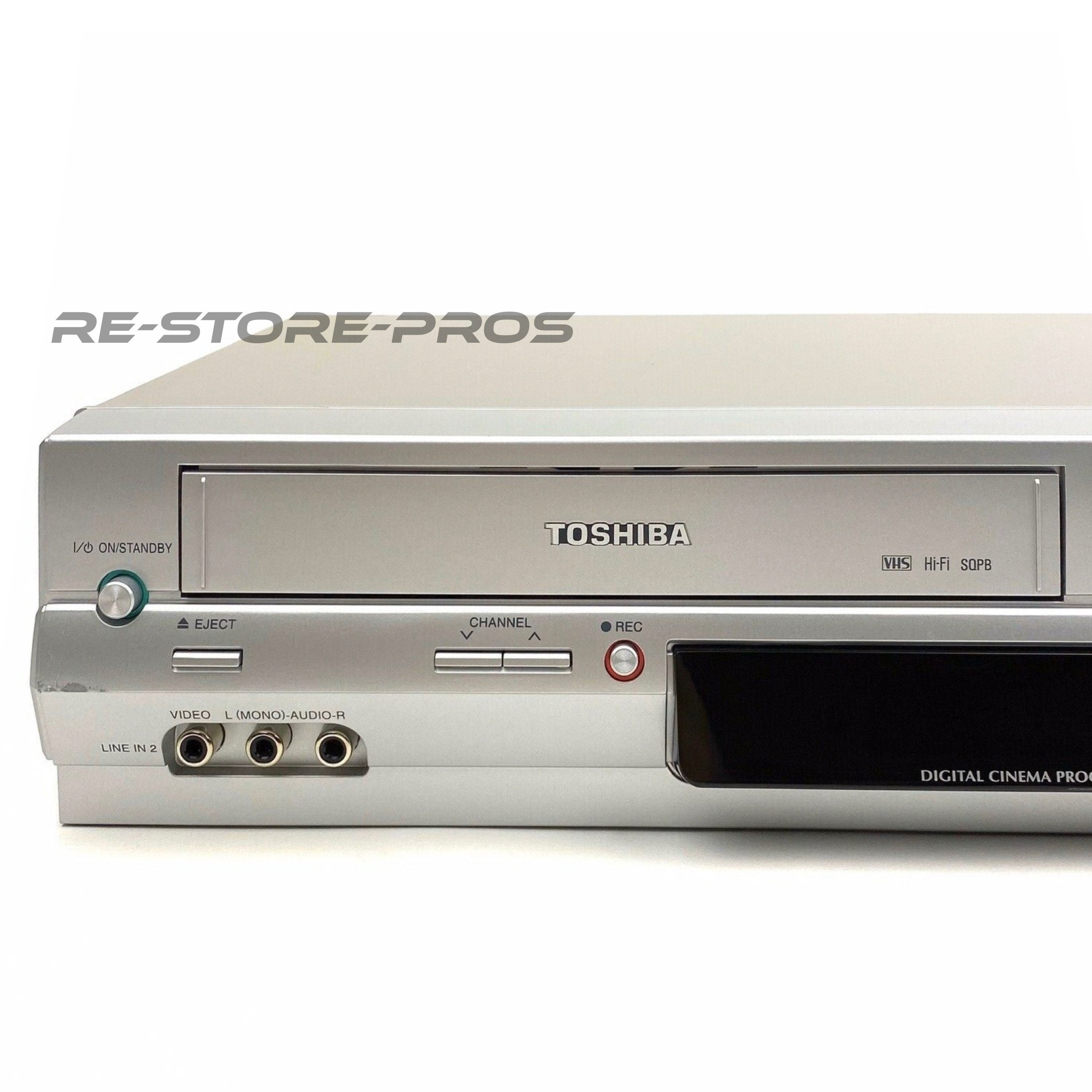 Toshiba SD-V394 DVD VCR Player Vhs Hi-fi Progressive Scanning Free ...