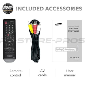 Samsung DVD-V5650 DVD VCR Combo Player Vhs Hi-fi Stereo - Etsy