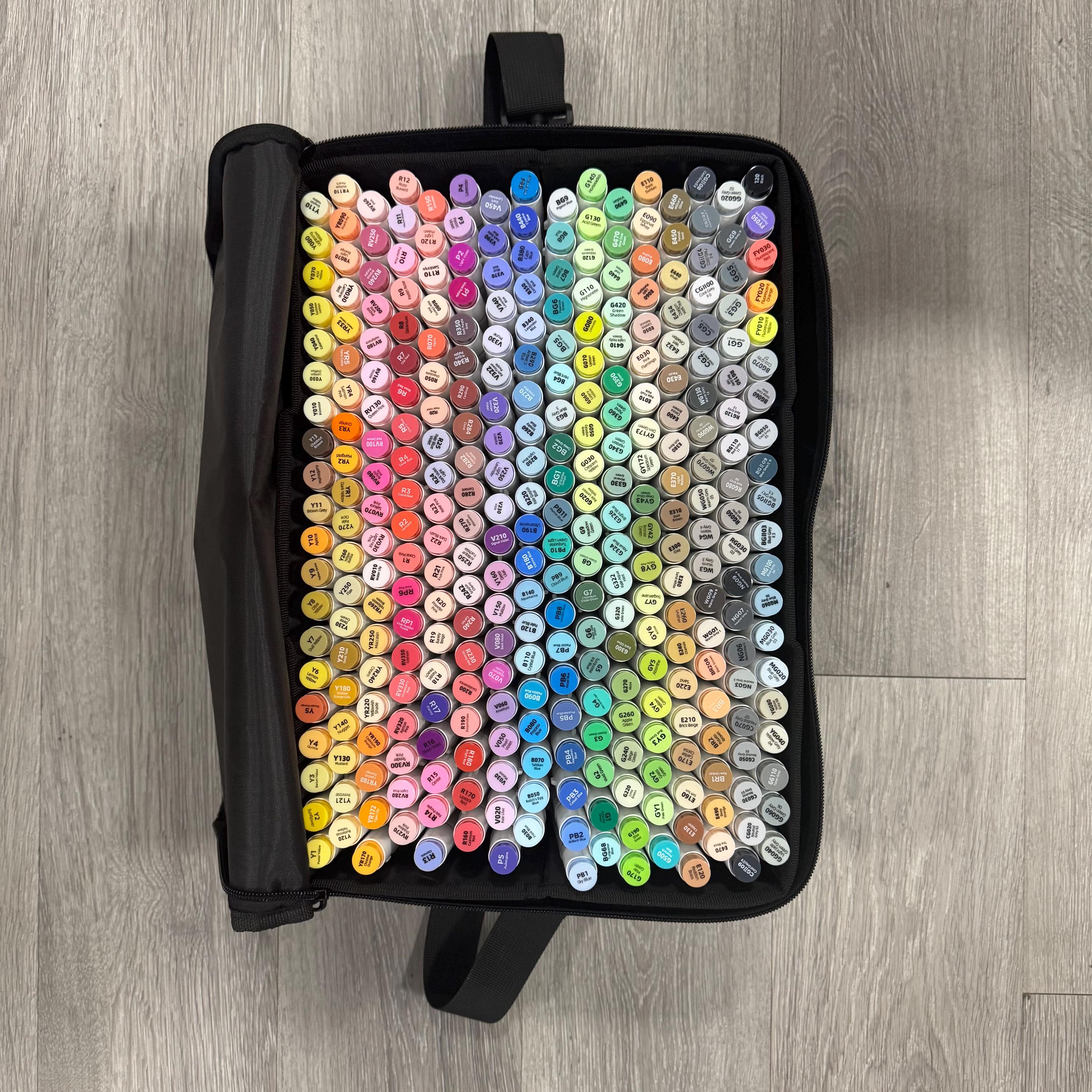 Alcohol Marker Organizer - Bag-compatible Pen & Marker Holder for ...