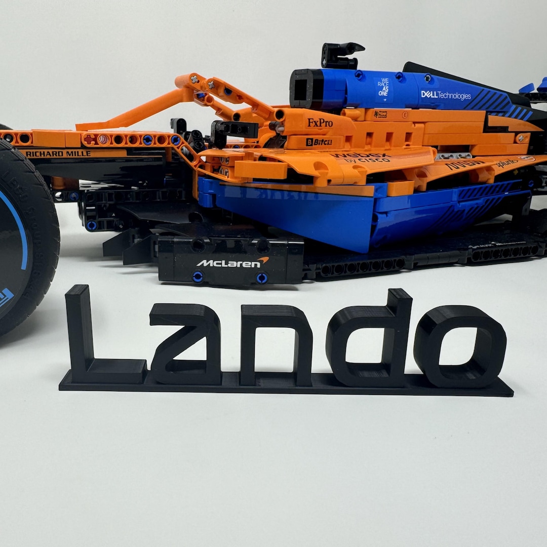 Personalized F1 Font Desk Name Sign – Custom Name Plate, Graduation ...