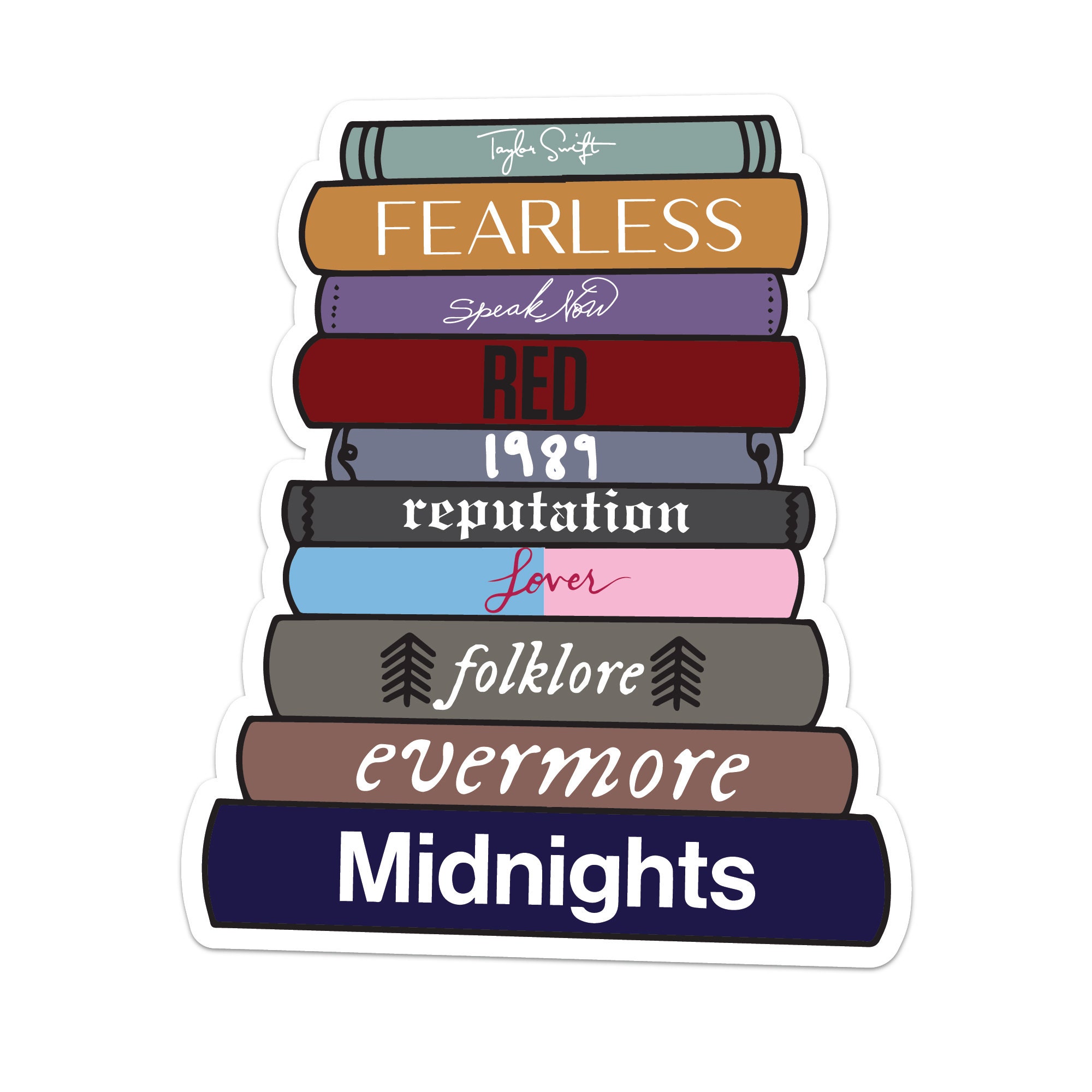 Taylor Swift Cds Stacked