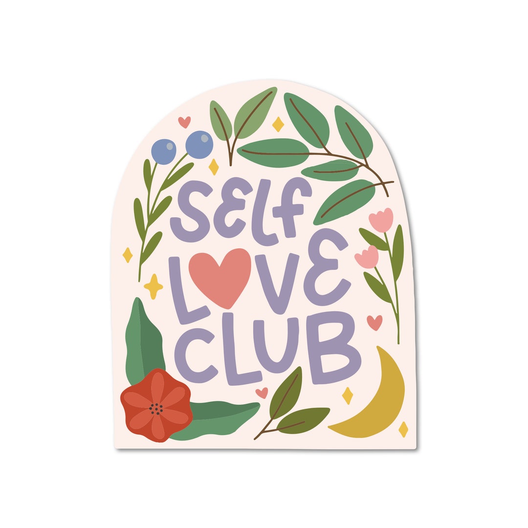 Self Love Club Sticker - Etsy