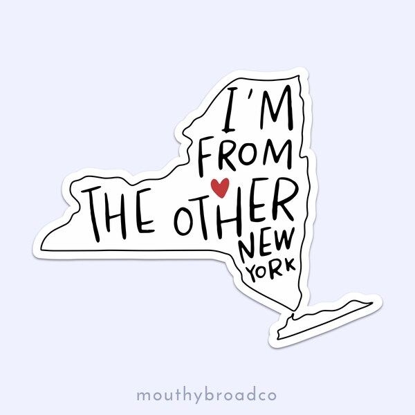 New York Sticker - Etsy