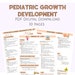 Pediatric Development Milestones, Pediatric Notes, Infant - Adolescent ...