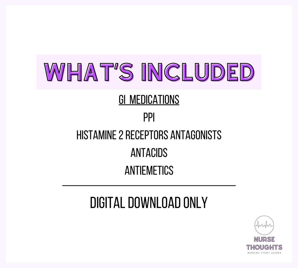 Gastrointestinal Pharmacology Notes, Pharmacology Notes ...