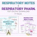 Respiratory Notes, Med Surg Bundle, Pharmacology Notes, Nursing Study ...