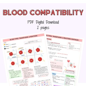 Blood Types, Blood Compatibility, Nursing Notes, Hematologic Notes ...