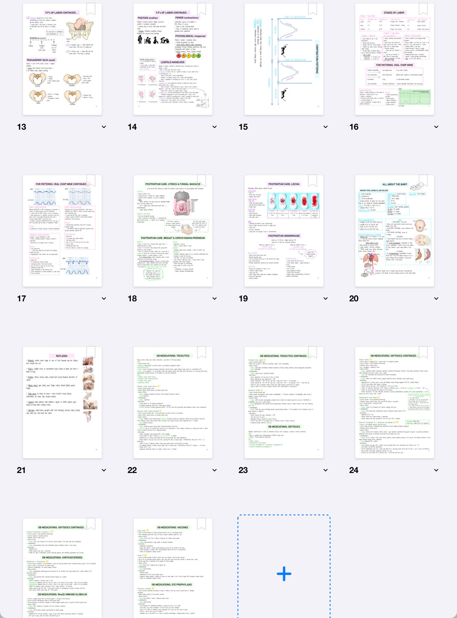 Ob/maternity Nursing Bundle Nursing Notes Digital Download - Etsy