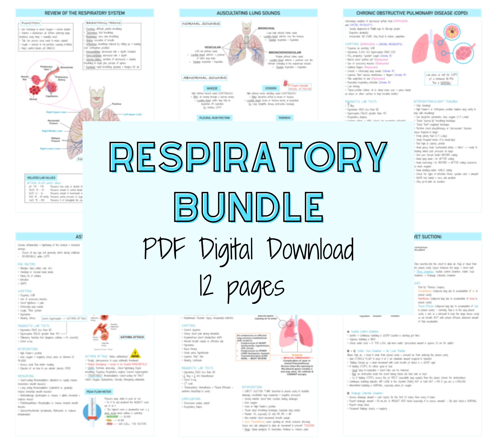 Med Surg Bundle Med Surg Study Guide Bundle Nursing Notes - Etsy