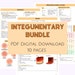 Integumentary Bundle, Skin Disorders, Burn Notes, Med Surg Bundle ...