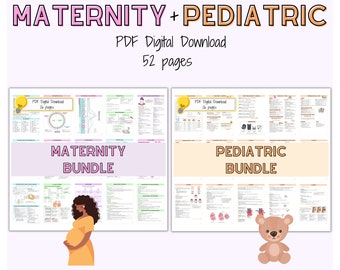 Ob/maternity Nursing Bundle Nursing Notes Digital Download - Etsy
