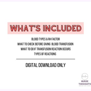 Blood Types, Blood Compatibility, Nursing Notes, Hematologic Notes ...