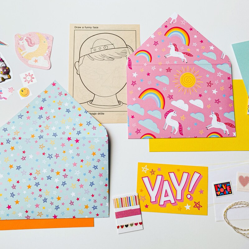 Pen Pal Kit for Kids - Etsy