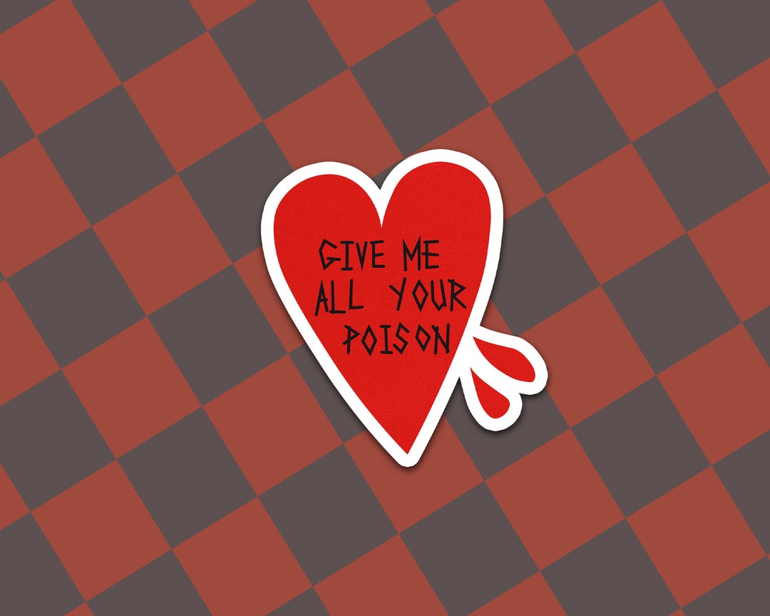 Thank You for the Venom My Chemical Romance Sticker MCR Three Cheers ...