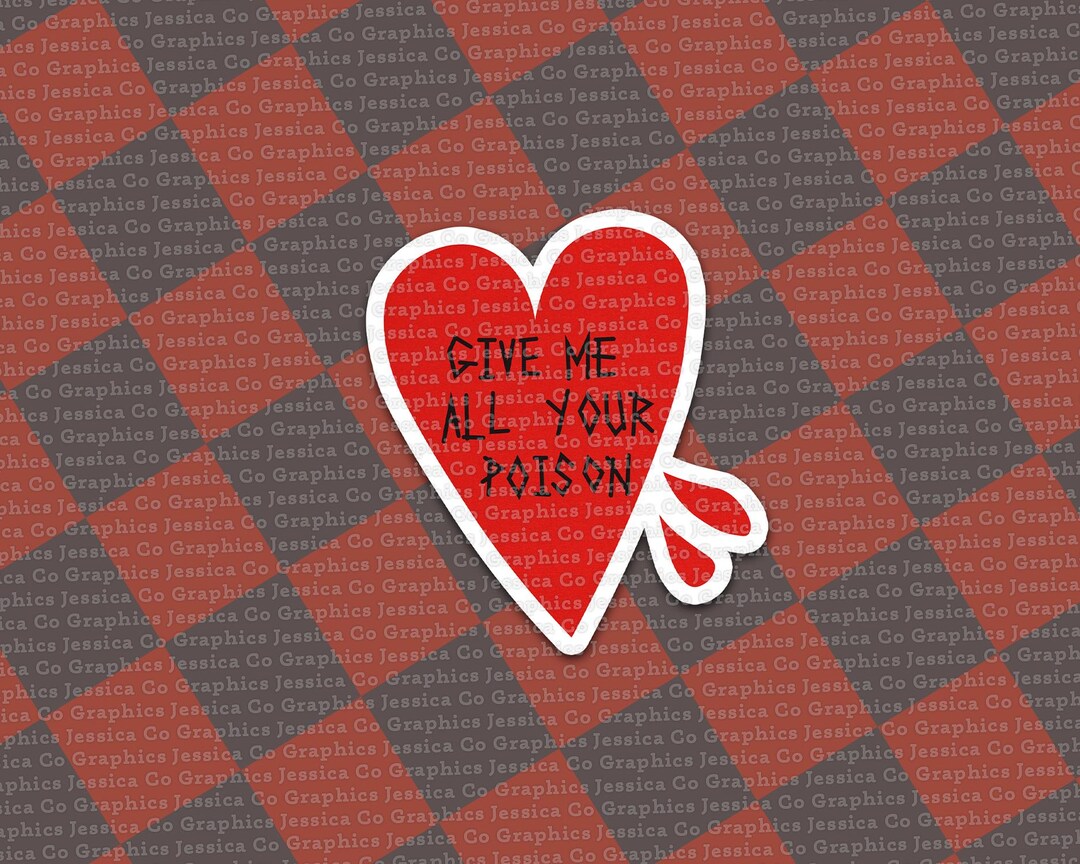 Thank You for the Venom My Chemical Romance Sticker MCR Three Cheers ...