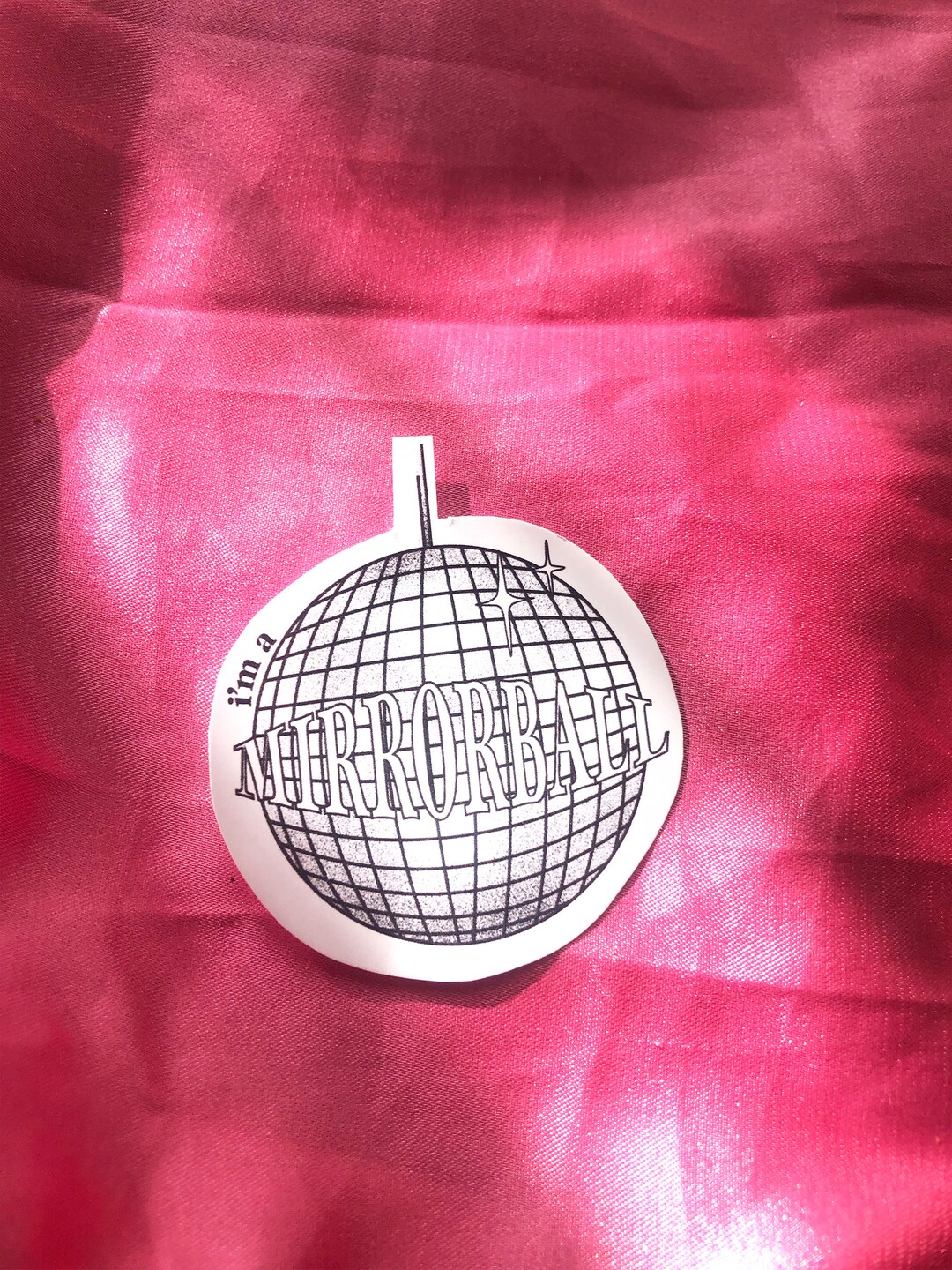 Mirrorball Folklore Taylor Sticker - Etsy Canada