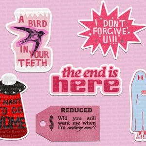 The Ultimate Phoebe Sticker Pack X6 Stickers, Punisher Taylor Pharbs ...