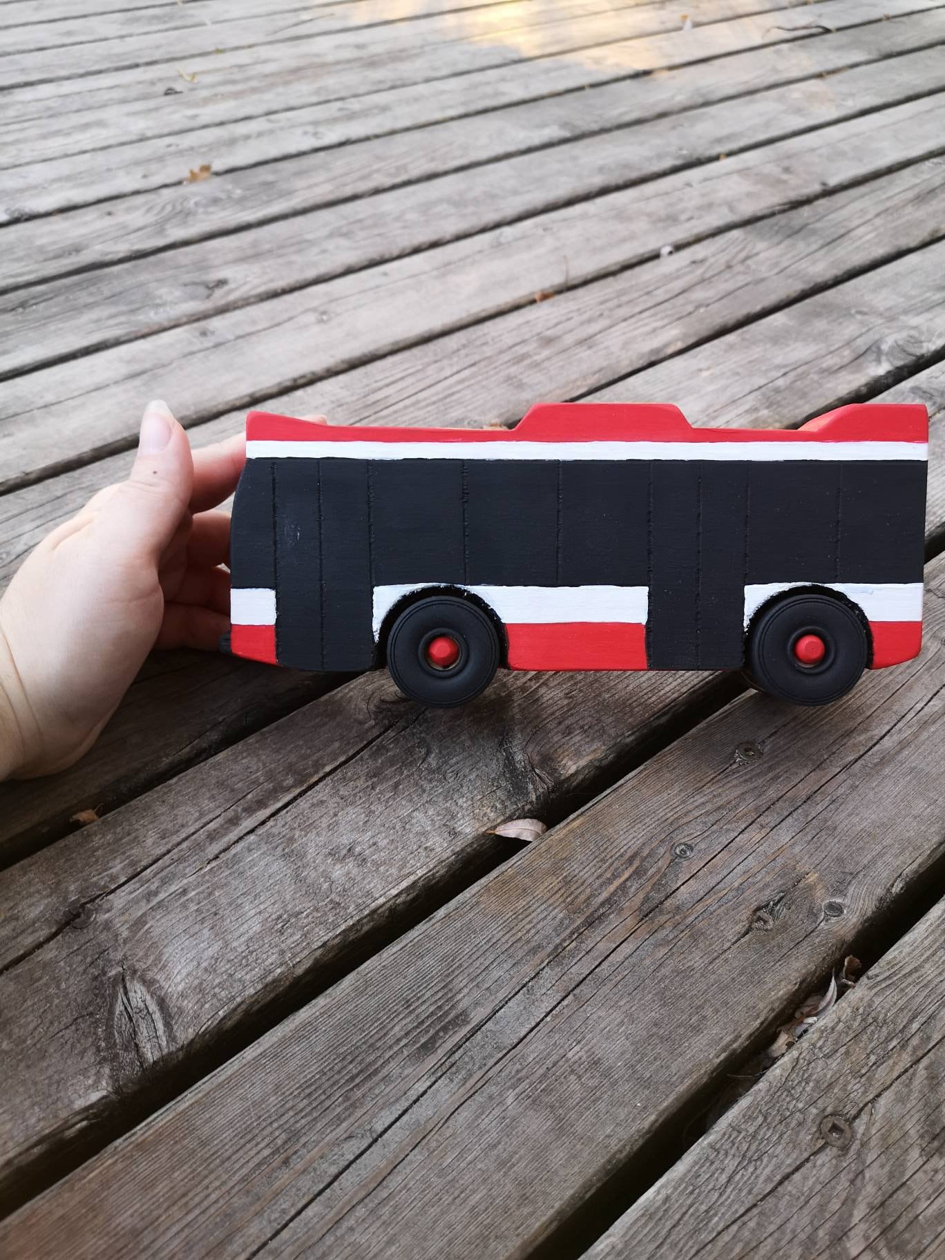 Toronto City Bus // Toy Bus // Toronto Bus // Wooden Toy // Wooden Bus ...