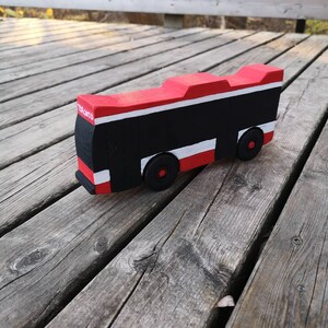 Toronto City Bus // Toy Bus // Toronto Bus // Wooden Toy // Wooden Bus ...