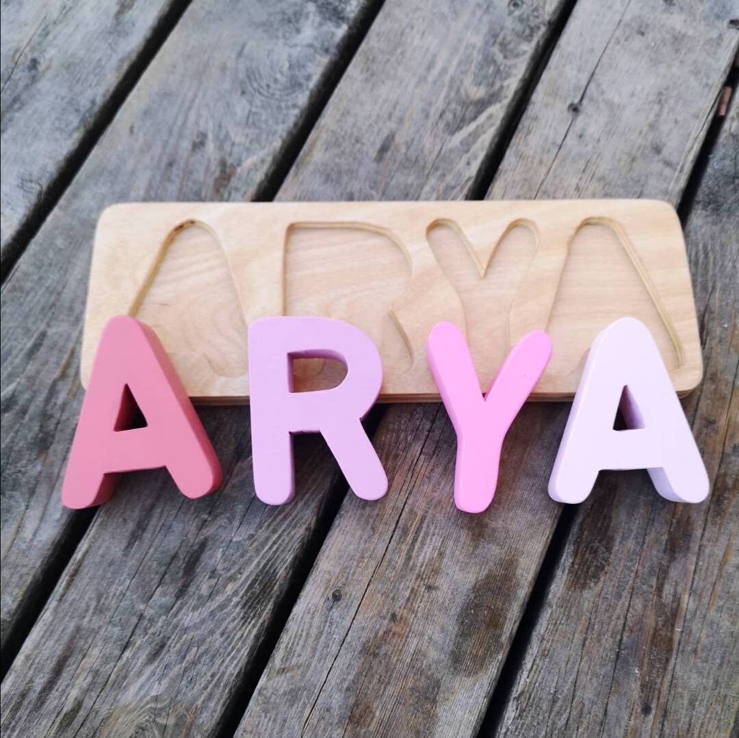 Painted Name Puzzle Name Puzzle Custom Personalized Puzzle Etsy painted-name-puzzle-name-puzzle-custom-personalized-puzzle-etsy