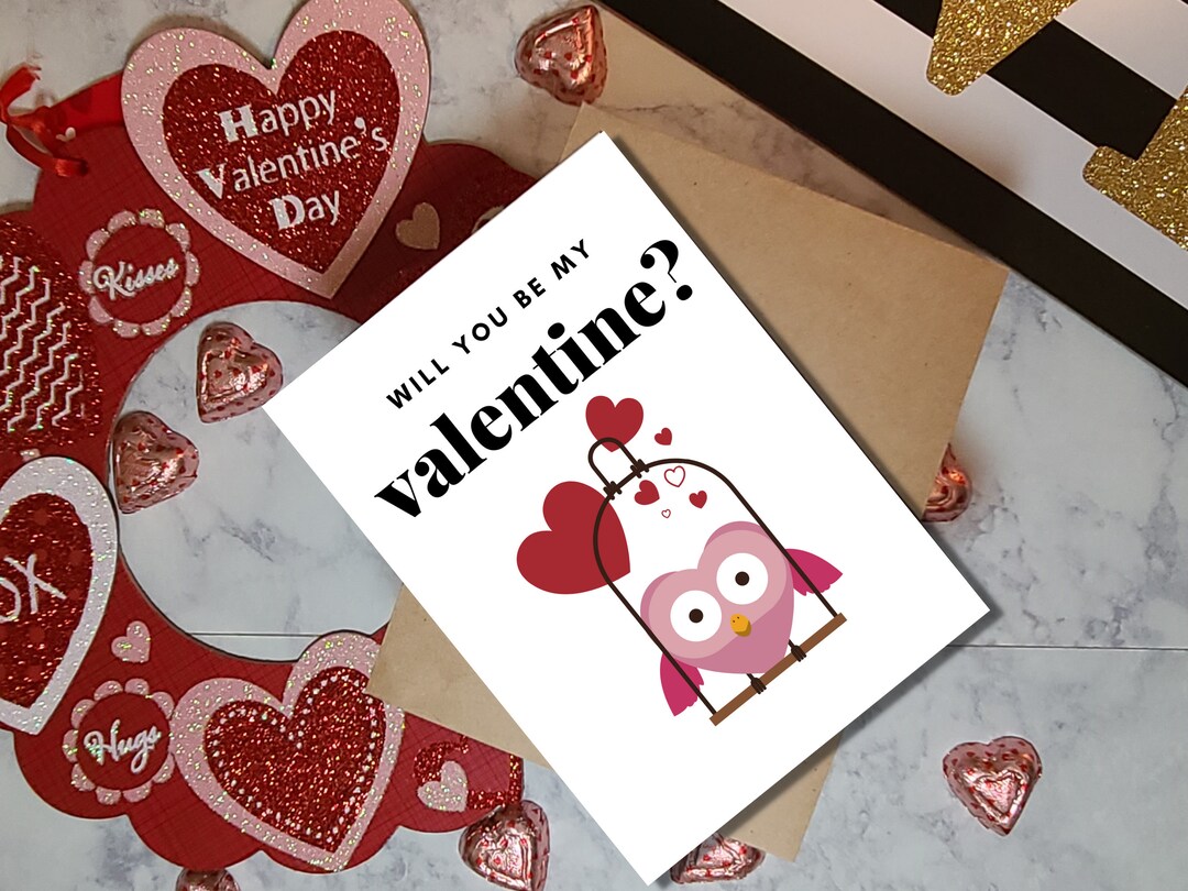 Will You Be My Valentine| Digital Download| Printable |instant Download ...