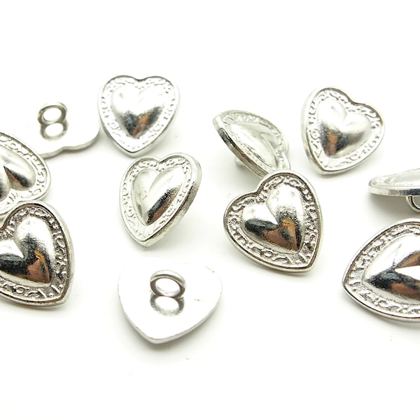 Heart Buttons - Etsy UK