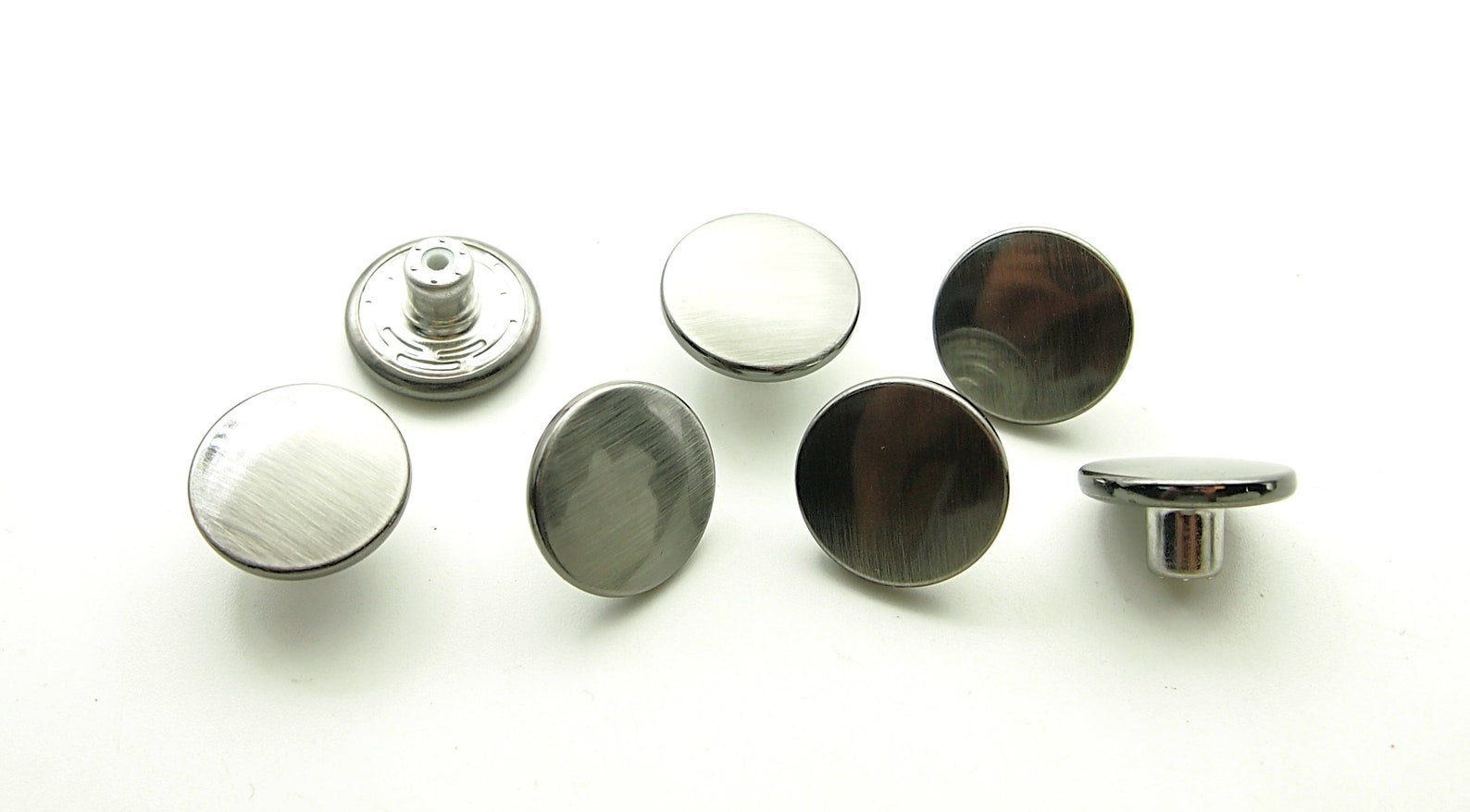 Brushed Pewter Jean Button (5pcs) - 18mm - Etsy