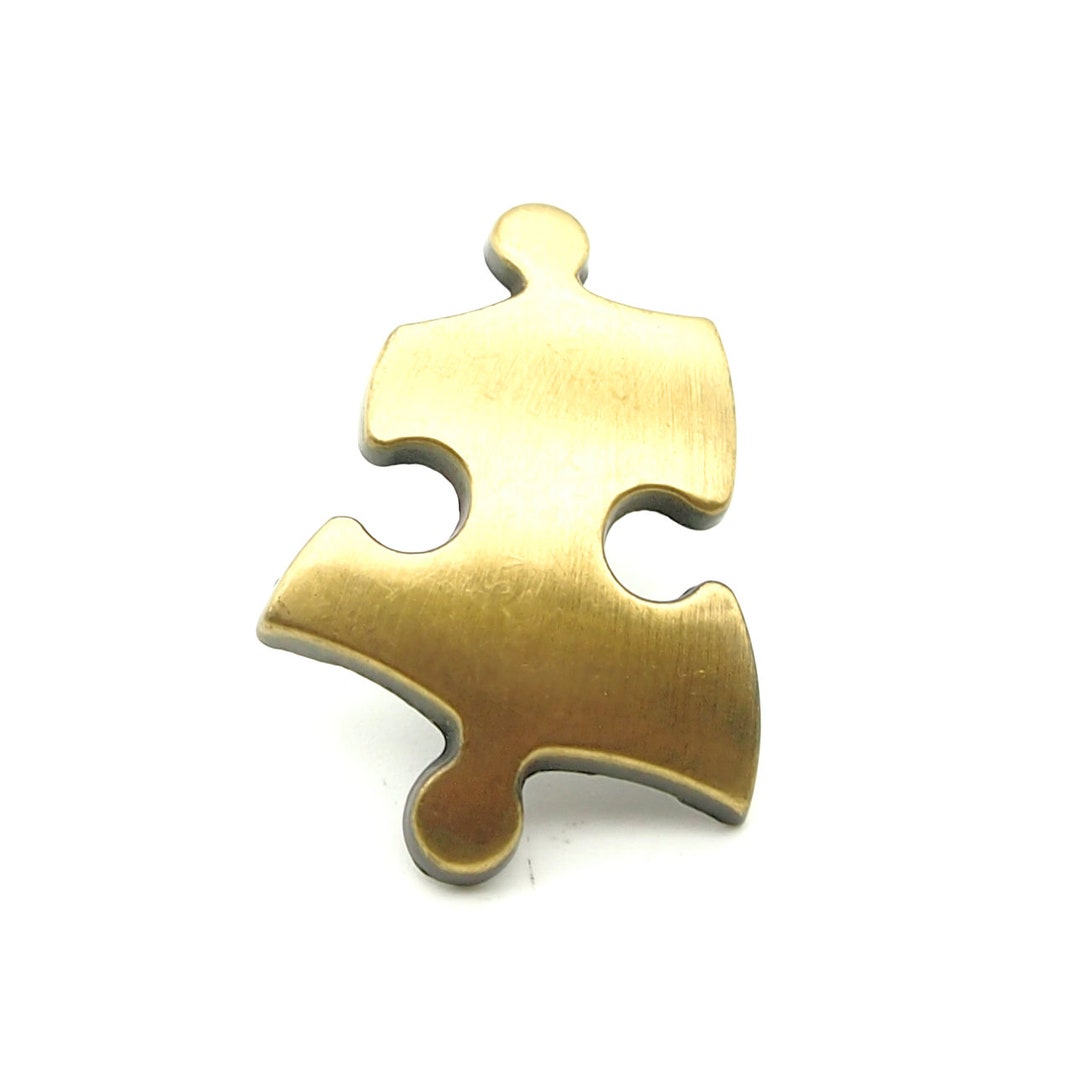 Puzzle Piece Button (5pcs) - 20x28mm - Etsy