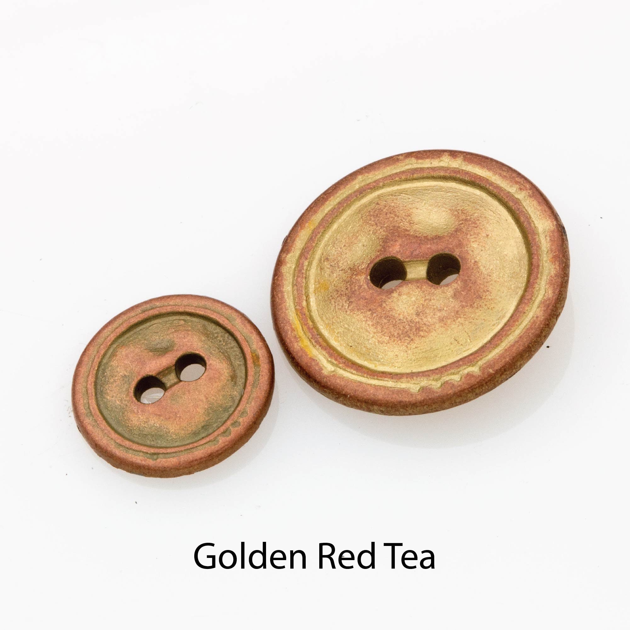 Vintage 2 Hole Metal Buttons 10 Pcs 23/15mm Matte - Etsy Norway