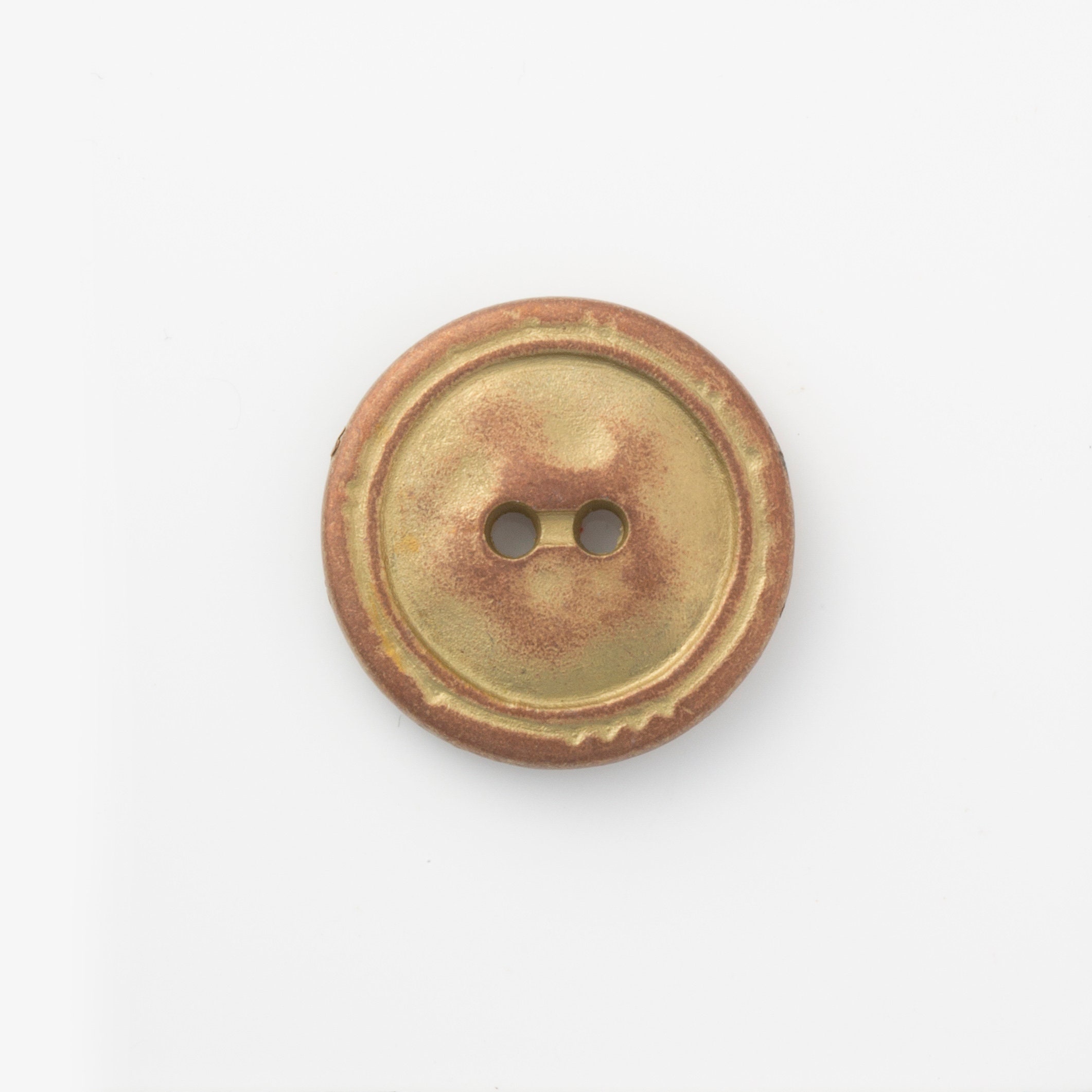 Vintage 2 Hole Metal Buttons 10 Pcs 23/15mm Matte - Etsy Norway