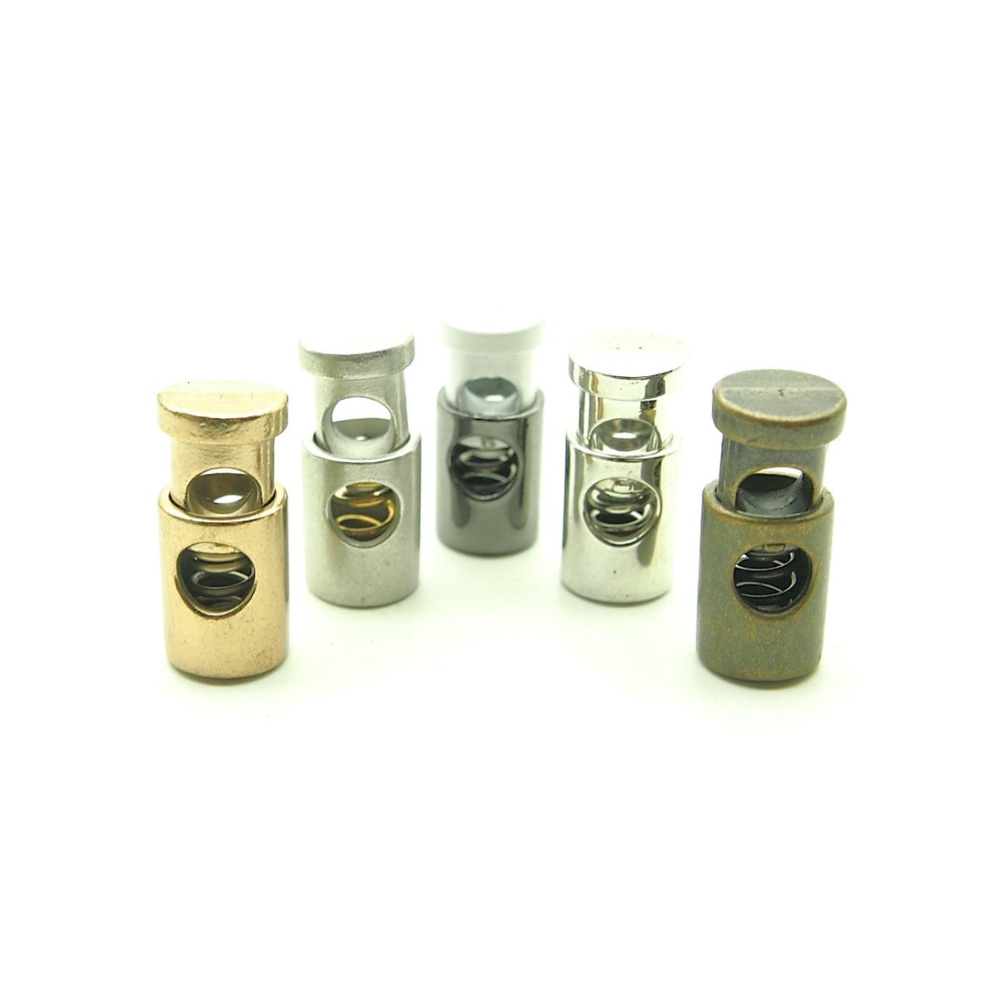 Metal Cord Lock Stopper (5pcs) – Zinc Alloy Drawstring Fastener - Etsy