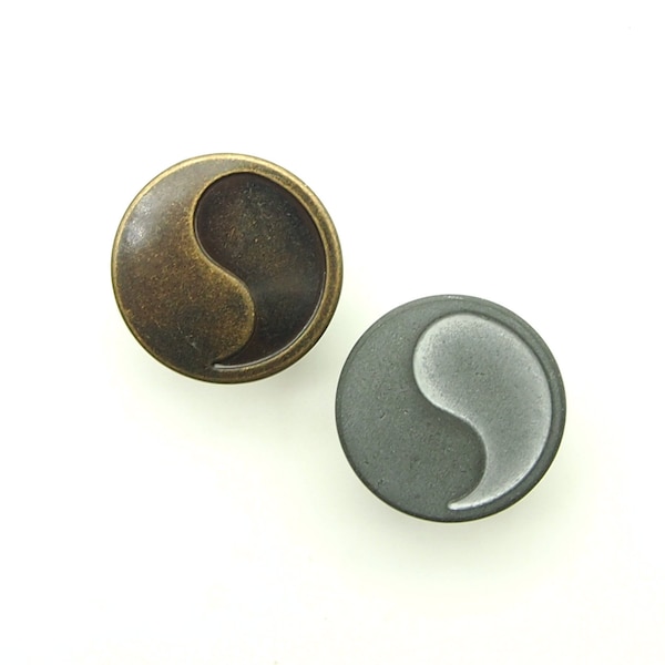 Yin Yang Buttons - Etsy