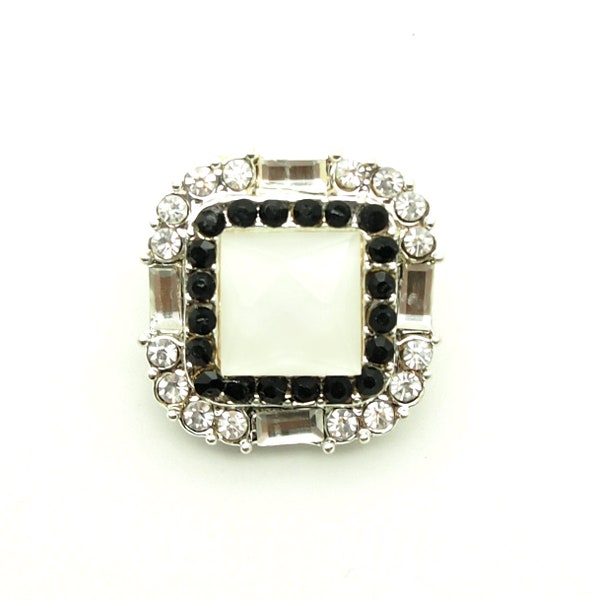 Rhinestone Button - Etsy