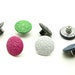 Vintage Colorful Jean Button (10pcs) - 20mm; White/green/navy/black ...